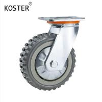 China 4inch 5inch 6inch 8inch Heavy Duty Rubber Free Caster for High Load Capacity of 350kg for sale