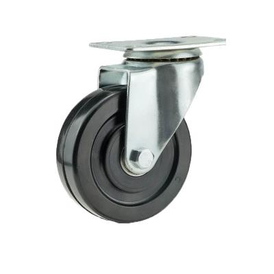 China 32mm Thickness Ball Bearing PVC/PU Chair Caster Wheel for Double Bearing Equipment for sale