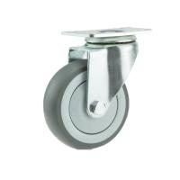 China 32mm Thickness Ball Bearing PVC/PU Chair Caster Wheel for Double Bearing Equipment for sale