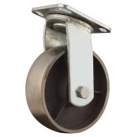 China Maximum Load 650kg 4 5 6 8 Inch Castor Cast Iron Caster Wheel FH00132 for sale