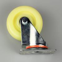 China Diameter 65mm/75mm/100mm/125mm Heavy Duty Industrial PP Caster Wheel with Edge Brake for sale