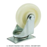 China Diameter 65mm/75mm/100mm/125mm Heavy Duty Industrial PP Caster Wheel with Edge Brake for sale