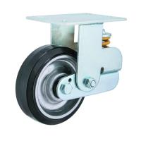 China 6 Inch Rubber / Polyurethane Rotating Wheel Shock Absorption Castors for Heavy Loads for sale