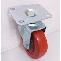 China 2 Inch Swivel Stem Rubber Trolly Caster Wheel for Industrial Rollerblade Office Chair for sale