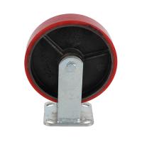 China Vintage Scaffold 200mm Diameter Heavy Duty Swivel Castor Wheels with 600kg Capacity for sale