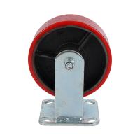 China Vintage Scaffold 200mm Diameter Heavy Duty Swivel Castor Wheels with 600kg Capacity for sale