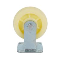 China 4inch 5inch 6inch 8inch Heavy Duty Industry White Rubber Swivel Casters Wheels with Brake Request Sample for sale