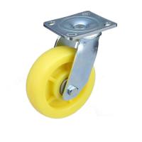 China High Load Capacity 130kg Heavy Duty Chair Swivel Caster Wheels Brake Diameter 75mm for sale