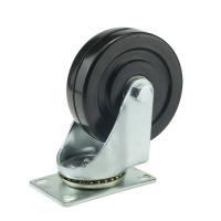 China Haits Rotating Plate Plastic Wheel Furniture Caster 50mm 75mm with 130kg Maximum Load for sale