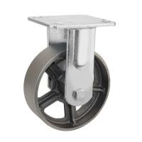 China Industrial 50mm Thickness Heavy Duty All Iron Steel Swivel Caster Wheel 4 5 6 8inch for sale