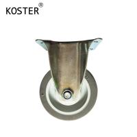 China 130kg Maximum Load 5inch Swivel TPR Wheel Medium Duty Caster for Heavy Duty Equipment for sale