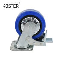 China Rotating Wheel Heavy Duty PP Industrial Caster Wheel with/Without Brake Customization for sale