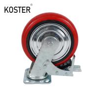 China Rotating Wheel Heavy Duty PP Industrial Caster Wheel with/Without Brake Customization for sale