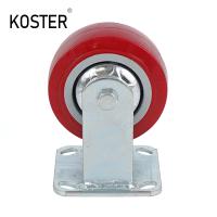 China 500kg Load Capacity Heavy Duty Industrial Machine with 50mm Thickness Galvanized Caster for sale