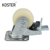 China Roller Bearing Rubber Ball Caster Wheels for Trolley Bait Caster Fishing Reel for sale