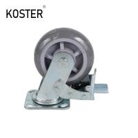 China TPR Polyamide Plastic Caster Industrial Wheels Heavy Duty 10 Ton Industrial Caster for sale