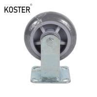 China TPR Polyamide Plastic Caster Industrial Wheels Heavy Duty 10 Ton Industrial Caster for sale