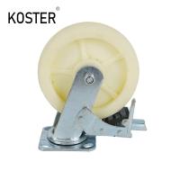 China Medium Duty Polyurethane Caster Wheel with Rotating Wheel and 350kg Maximum Load for sale