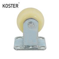 China 5 Inch Top Plate Trolley Cart Caster with Customization Option and Rotating Wheel for sale