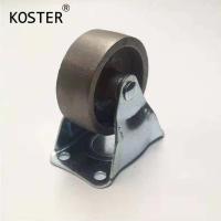 China 12*8.2mm Hole Distance PU/PVC Industrial Heavy Duty Casters Wheel 2 Inch/3 Inch/4 Inch for sale