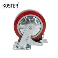 China Roller Bearing Industrial Heavy Duty Swivel Ball Caster 100mm/125mm/150mm/200mm Diameter for sale