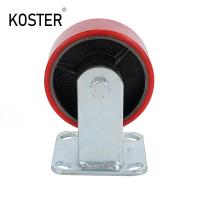 China Roller Bearing Industrial Heavy Duty Swivel Ball Caster 100mm/125mm/150mm/200mm Diameter for sale