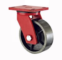 China Industrial Wine Cart Metal Caster Wheels with Rust-Resistant Finish for sale