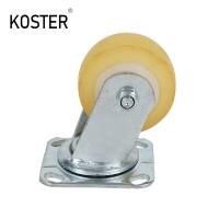 China Customized Request Heavy Duty Polypropylene Fixed Casters Wheels with Roller Bearing for sale