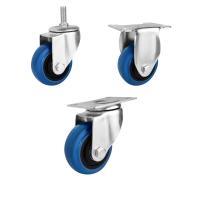 China Bearing Type Ball Bearing 100kg Load Capacity Swivel Nylon Caster Wheel for Industrial for sale