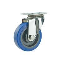China 130kg Maximum Load Ball Bearing Industrial Caster with Brake and 100mm Swivel Caster Wheel for sale