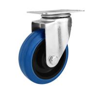 China 130kg Maximum Load Ball Bearing Industrial Caster with Brake and 100mm Swivel Caster Wheel for sale