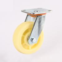 China 50mm Zinc Plated Heavy Duty Nylon Caster without Steel Core for Industrial Equipment for sale