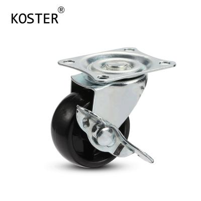 China 75mm/100mm/125mm Metal Industrial Wheels for Golden Wheel Sewing Machine Table Display for sale