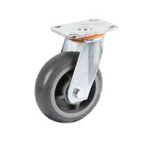 China High Temperature TPR Casters Industrial Trolley Scaffold Castor 4 Inch 5 Inch 8 Inch for sale