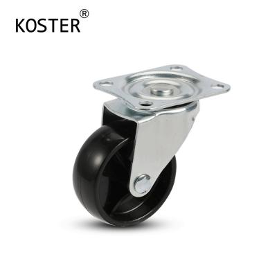 China 130kg Maximum Load Rotating Wheel Furniture Caster with Brake High Load Capacity Design for sale