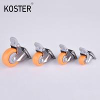 China Customized Size Swivel Caster Wheel with Brake Diameter 75mm/100mm/125mm Made to Order for sale