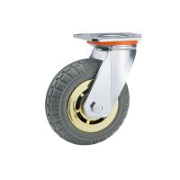 China 300kg Heavy Duty Golden Caster Wheel With Brake And Durable 4 Inch/5 Inch/6 Inch/8 Inch for sale