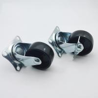 China Polypropylene Swivel Caster White Black Color for Small Flat Furniture 3inch Load 100kg for sale