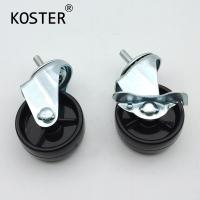 China Rotating Wheel D25mm/30mm/50mm/75mm/100mm PP Caster For Furniture Industrial for sale