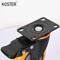 China Customizable Single Wheel Swivel Caster For Chair/Furniture/Industrial for sale