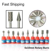 China Round Double Cut Tungsten Carbide Rotary Burrs Set for Customization Request for sale