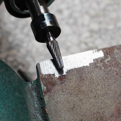 China Woodworking Carbide Burrs 6mm Double Cut Carving Grinder Bit Engraving Tungsten Tool Bit for sale