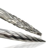 China Customization 20PCS 3mm Tungsten Carbide Rotary Files Burrs Set for Conical Grinding for sale