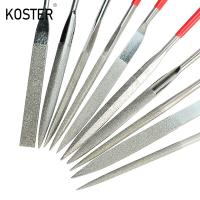 China Hand Tools Set of Diamond Needle Files with Round Section Shape in Stoc for sale