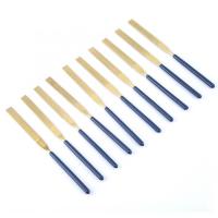 China Section Shape Round Needle Files for Metal Jeweler Wood Carving Craft 10 Piece Set for sale