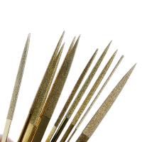 China Section Shape Round Needle Files for Metal Jeweler Wood Carving Craft 10 Piece Set for sale