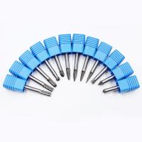 China 1/4 Inch Shank Burrs Tool Bit 6mm Double Cut Carving Grinder Bit Engraving Tungsten Carbide Burr Set Rotary File Tungsten Burr for sale