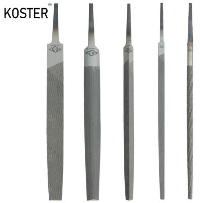 China Round 10 Inch T12 Steel 2.85mm Thickness 62-67 Hardness Flat Mill Blunt File/Rifler for sale