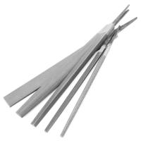 China Round 10 Inch T12 Steel 2.85mm Thickness 62-67 Hardness Flat Mill Blunt File/Rifler for sale