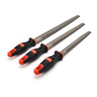 China Round 10 Inch T12 Steel 2.85mm Thickness 62-67 Hardness Flat Mill Blunt File/Rifler for sale